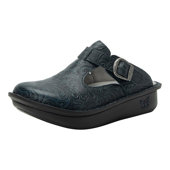 Alegria | Shoes | Alegria Womens Classic Leather Clogs Ocean Gale New ...